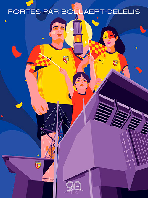 Portés par Bollaert-Delelis | RC Lens