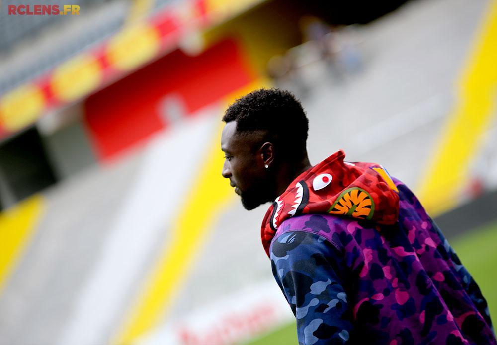 Arrivée Grejohn Kyei 20180830 | RC Lens